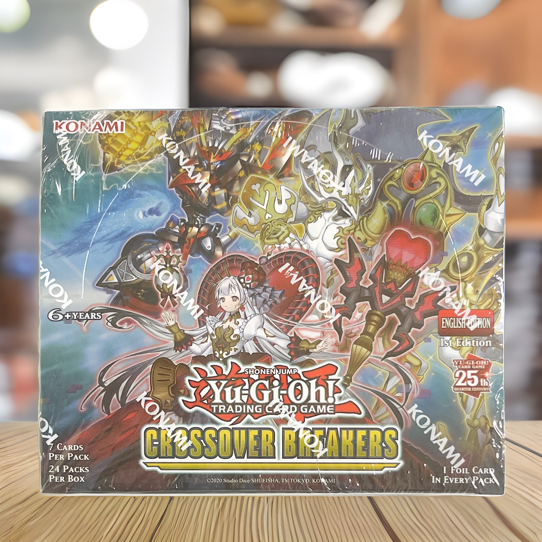 Yu-Gi-Oh! Crossover Breakers Booster Display Box | Lucky Dice Games