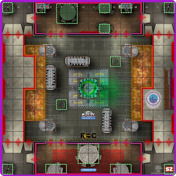 2025 Rival's Respawn ROC Map | Lucky Dice Games